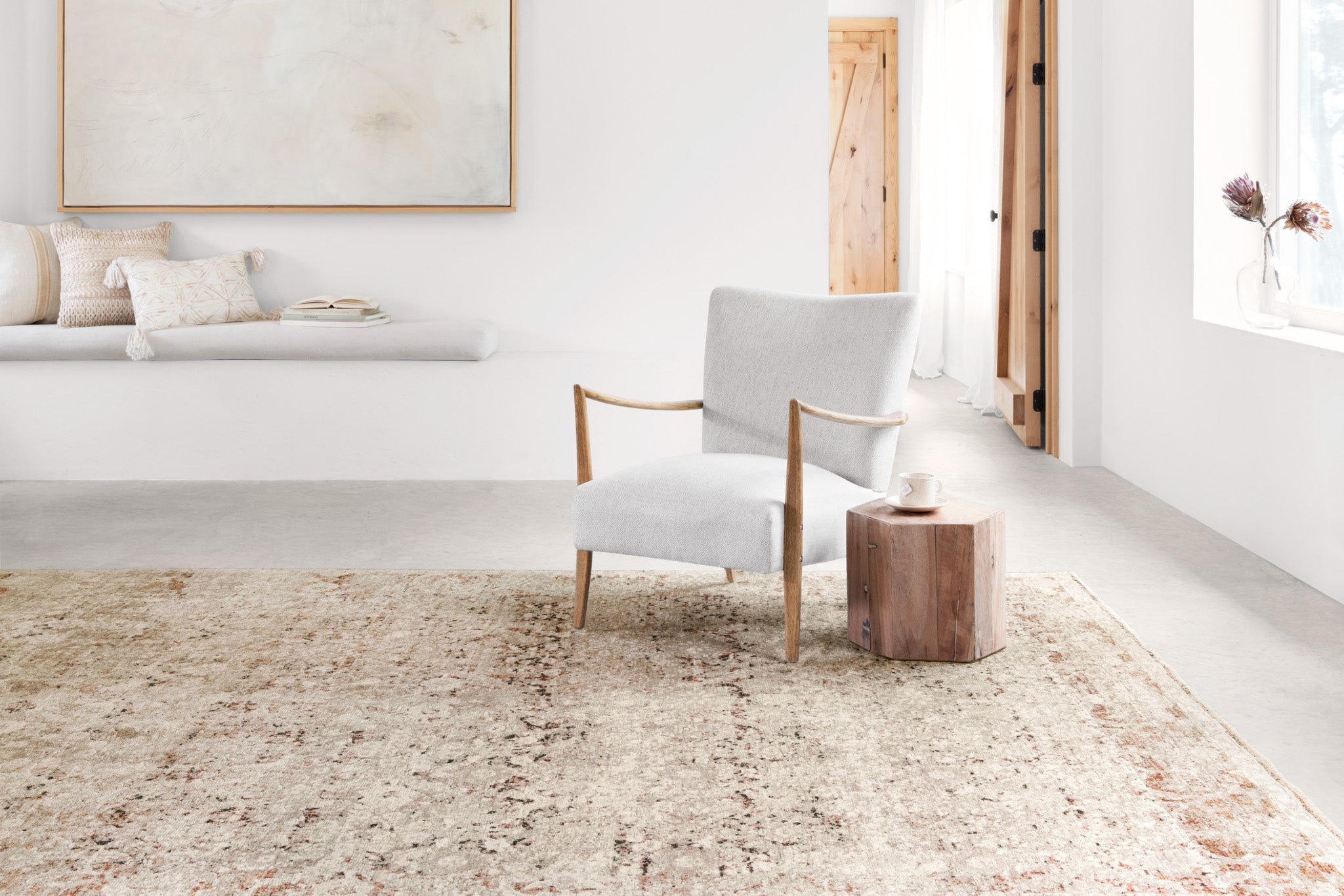 Loloi Theia THE-07 Natural/Rust Area Rug – Incredible Rugs and Decor