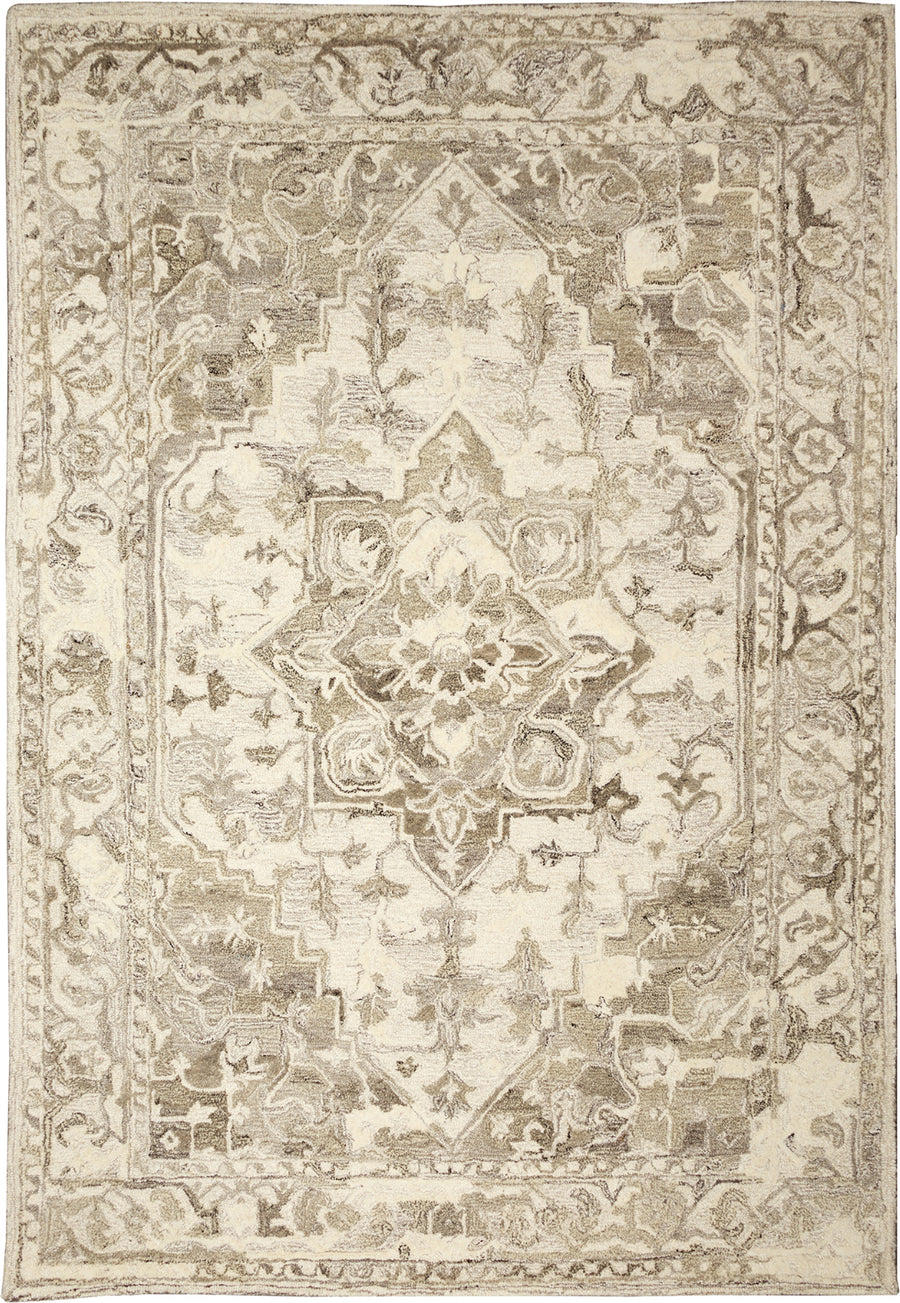 Trans Ocean Hana 6214/12 Heriz Natural Area Rug – Incredible Rugs and Decor