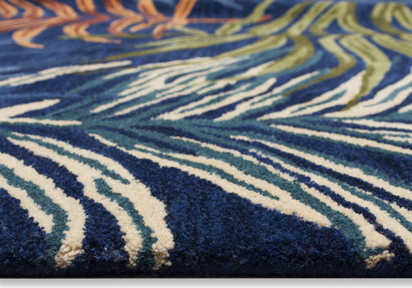 Trans Ocean Tivoli 8128/33 La Palma Navy Area Rug – Incredible Rugs and ...