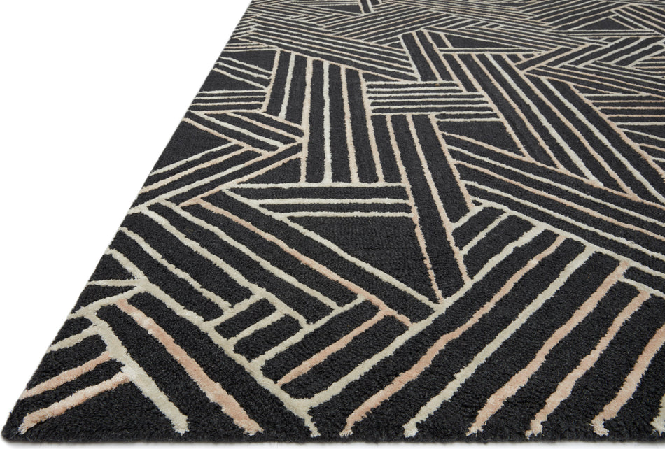 Loloi Verve VER-01 Charcoal / Neutral Area Rug – Incredible Rugs and Decor