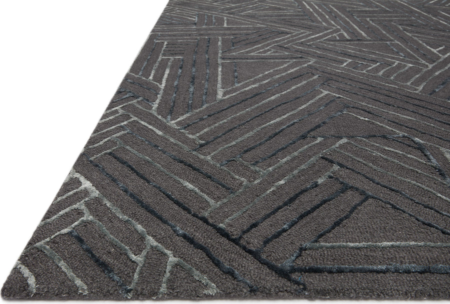 Loloi Verve VER-01 Graphite / Ocean Area Rug – Incredible Rugs and Decor