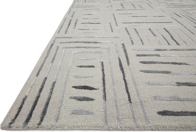 Loloi Verve VER-02 Silver / Slate Area Rug – Incredible Rugs and Decor