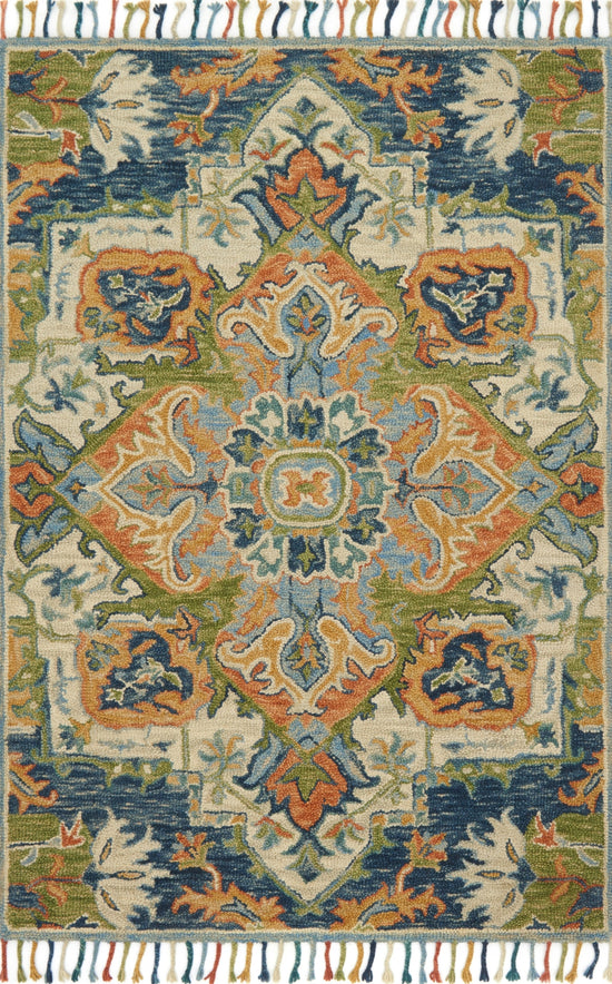 Loloi Zharah ZR-11 Blue/Multi Area Rug – Incredible Rugs and Decor