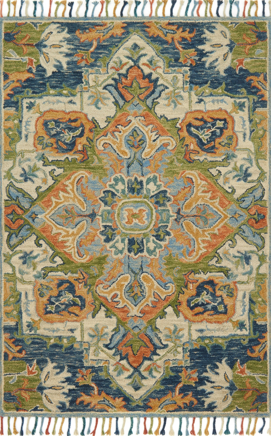 Loloi Zharah ZR-11 Blue/Multi Area Rug – Incredible Rugs and Decor