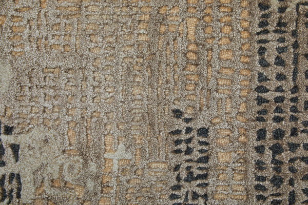 Feizy Zarah 8917F Brown/Tan/Black Area Rug – Incredible Rugs and Decor