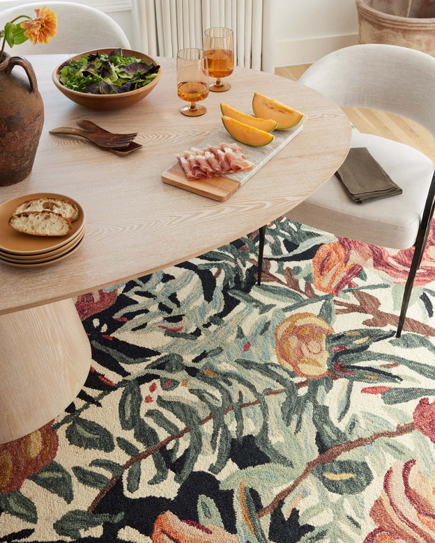 Loloi Belladonna BLM-02 Ivory/Lagoon Area Rug – Incredible Rugs and Decor