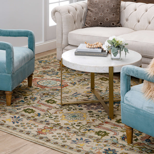 Karastan Pandora Enmity Dark Beige Area Rug – Incredible Rugs and Decor