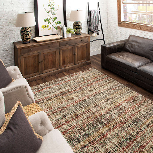 Karastan Elements Fowler Garnet Area Rug – Incredible Rugs and Decor