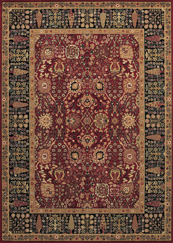 Couristan Royal Kashimar Cypress Garden Persian Red Area Rug ...