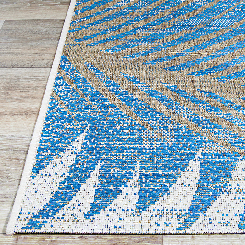 Couristan Monaco Tropical Palms Ocean Area Rug – Incredible Rugs and Decor