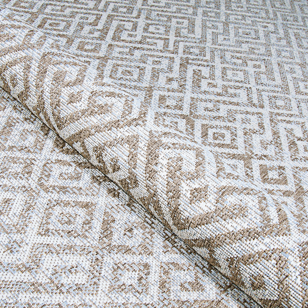 Couristan Monaco Pavers Mocha Area Rug – Incredible Rugs and Decor