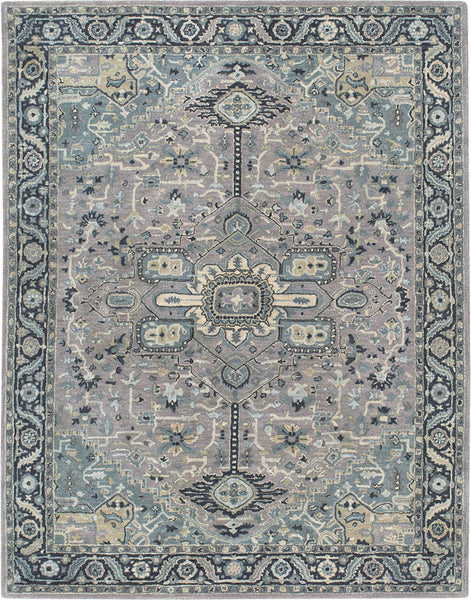 Capel Smyrna Serapi 3158 Silver Azul 300 Area Rug – Incredible Rugs and ...
