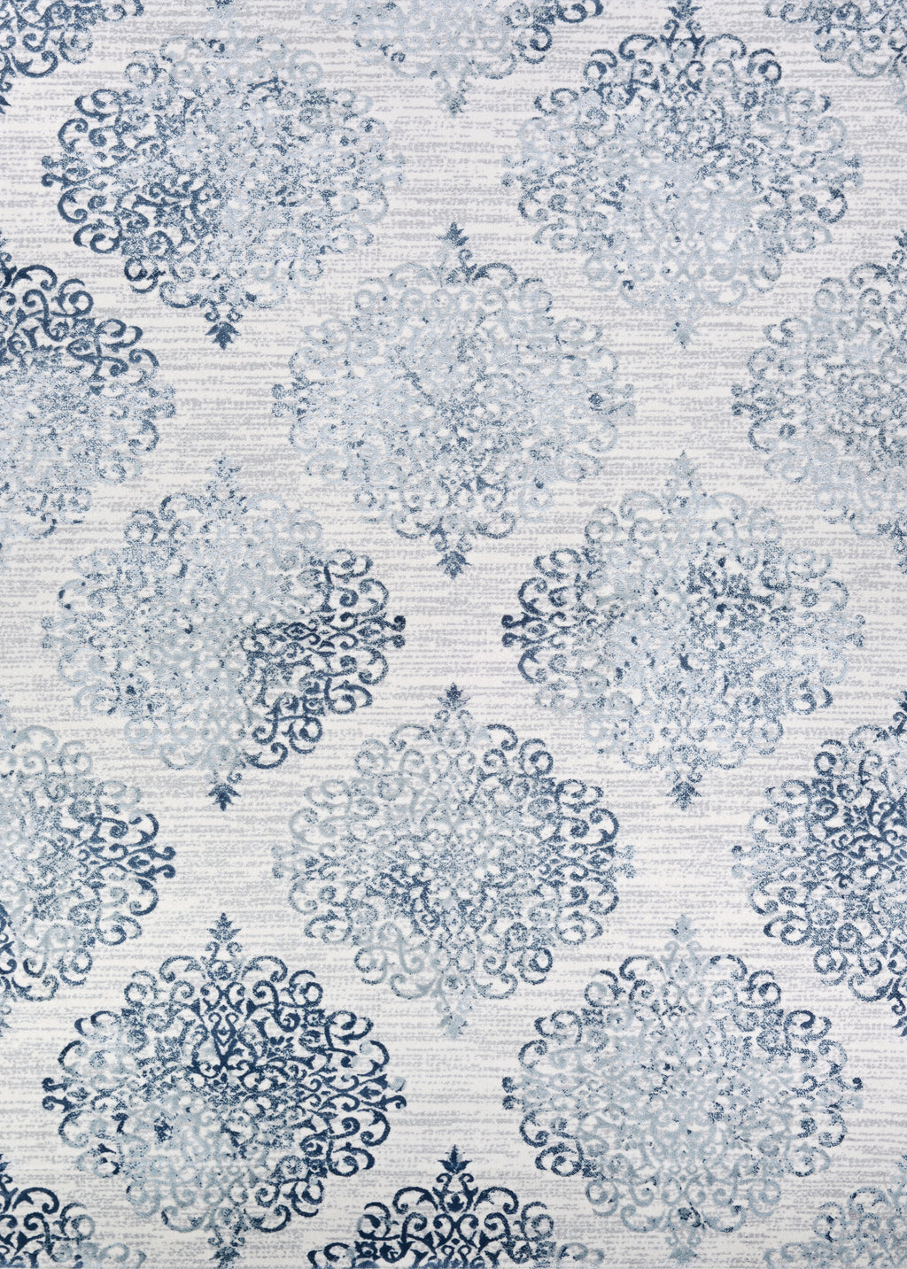 Couristan Calinda Montebello Steel Blue/Ivory Area Rug – Incredible ...