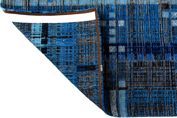 Louis de Poortere Mad Men Sky Scraper 8426 Rockefeller Blue Area Rug ...