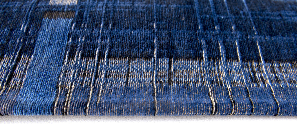 Louis de Poortere Mad Men Sky Scraper 8426 Rockefeller Blue Area Rug ...