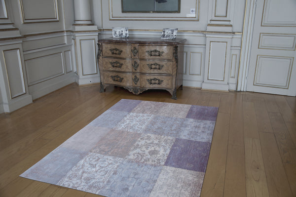 Louis de Poortere Cameo Multi 8372 Lavender Area Rug – Incredible Rugs ...