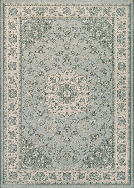 Couristan Traditions Namur Light Blue/Ivory Area Rug – Incredible Rugs ...