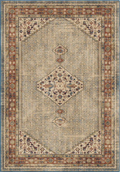 Orian Rugs Alexandria Ouman Blue Thatch Area Rug by Palmetto Living ...