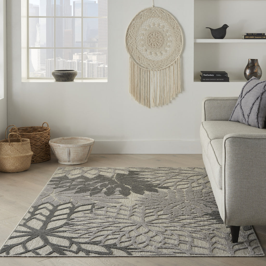 Nourison Aloha ALH05 Silver Grey Area Rug – Incredible Rugs and Decor