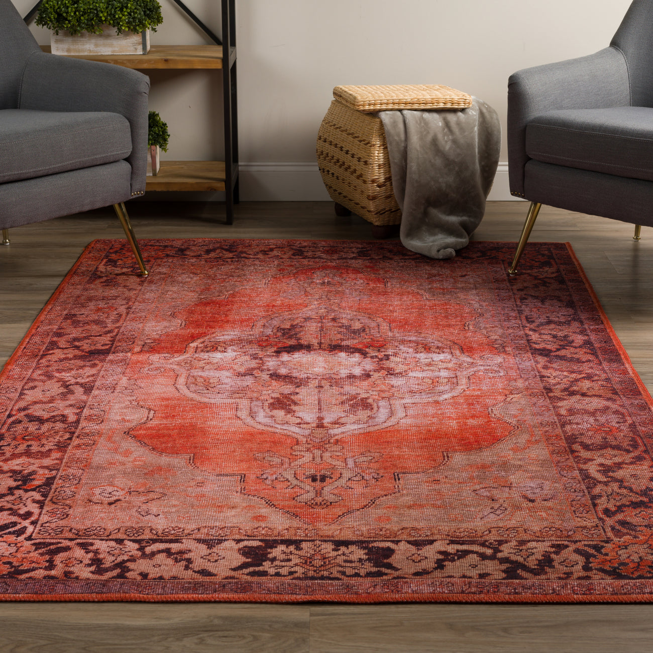 Dalyn Amanti AM1 Ginger Area Rug – Incredible Rugs and Decor