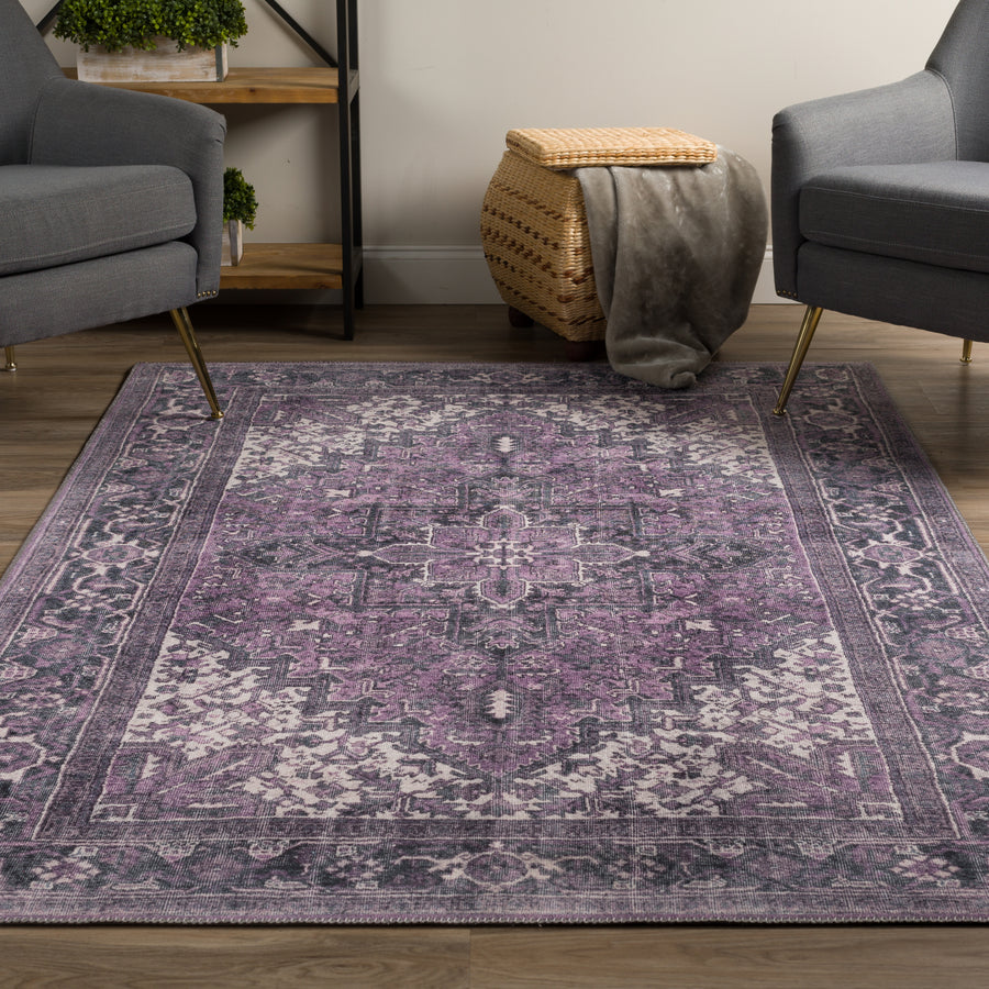 Plum Area Rug