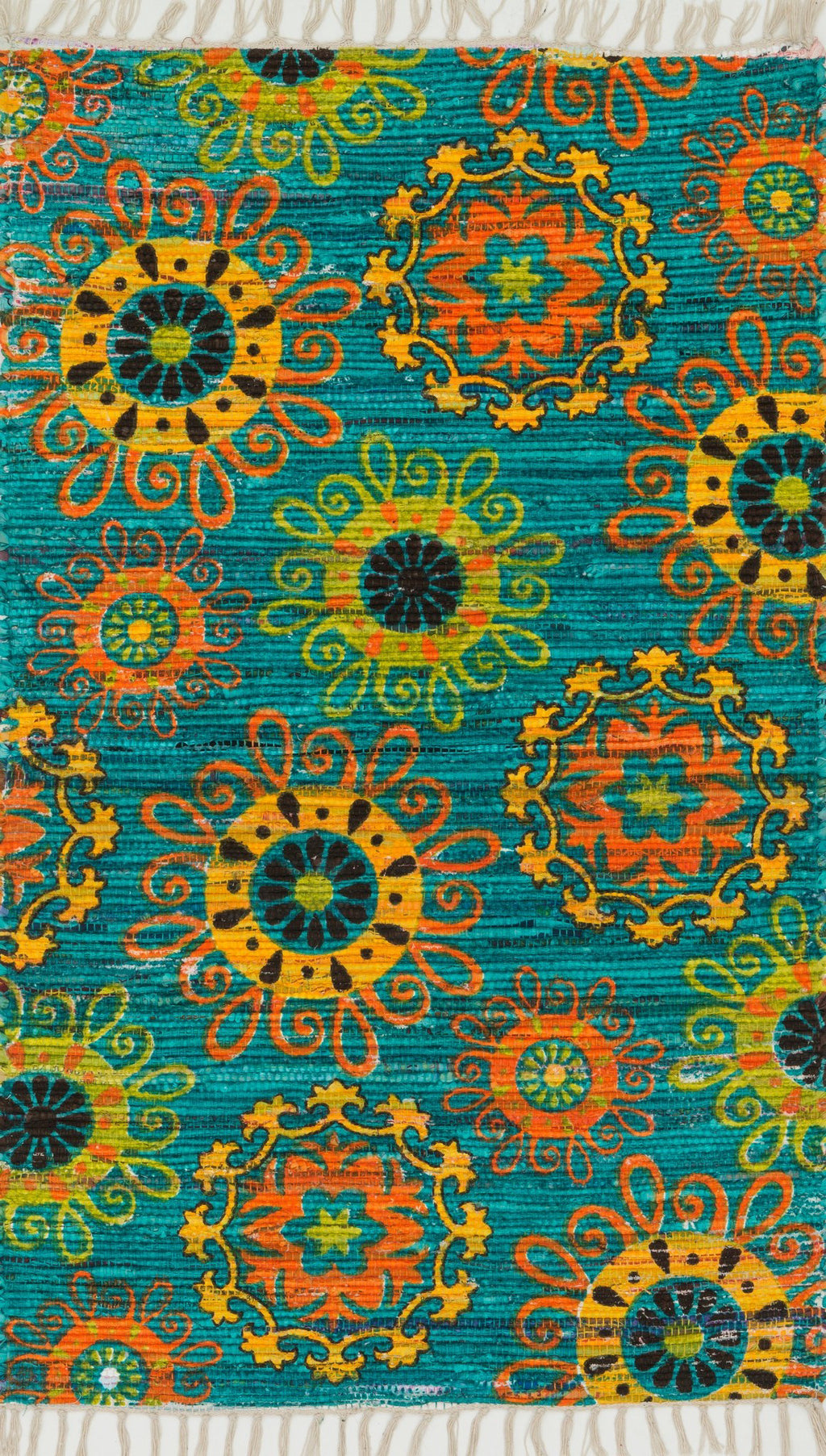 Loloi Aria HAR15 Turquoise / Multi Area Rug – Incredible Rugs and Decor