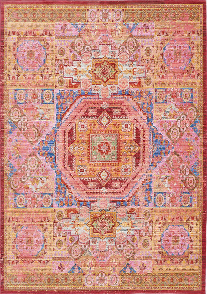 Unique Loom Austin T-B207C Peach Area Rug – Incredible Rugs and Decor