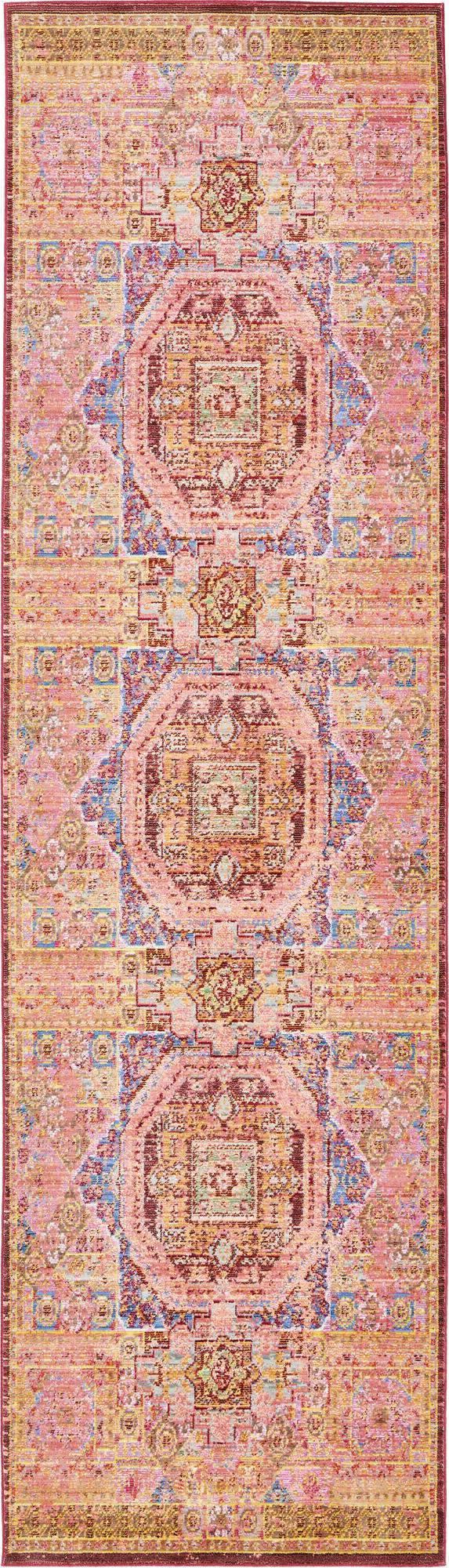 Unique Loom Austin T-B207C Peach Area Rug – Incredible Rugs and Decor