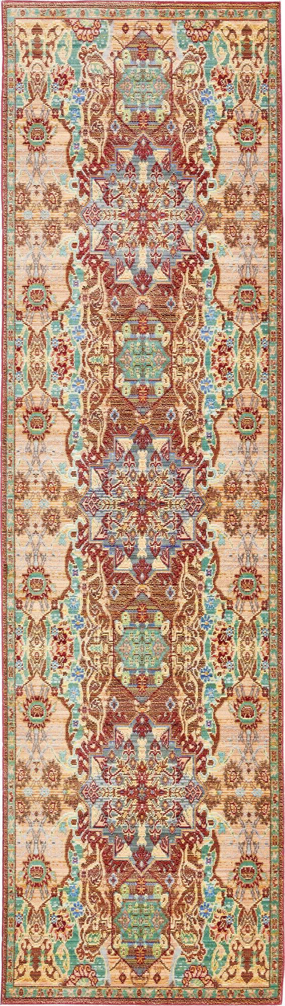 Unique Loom Austin T-B210A Peach Area Rug – Incredible Rugs and Decor