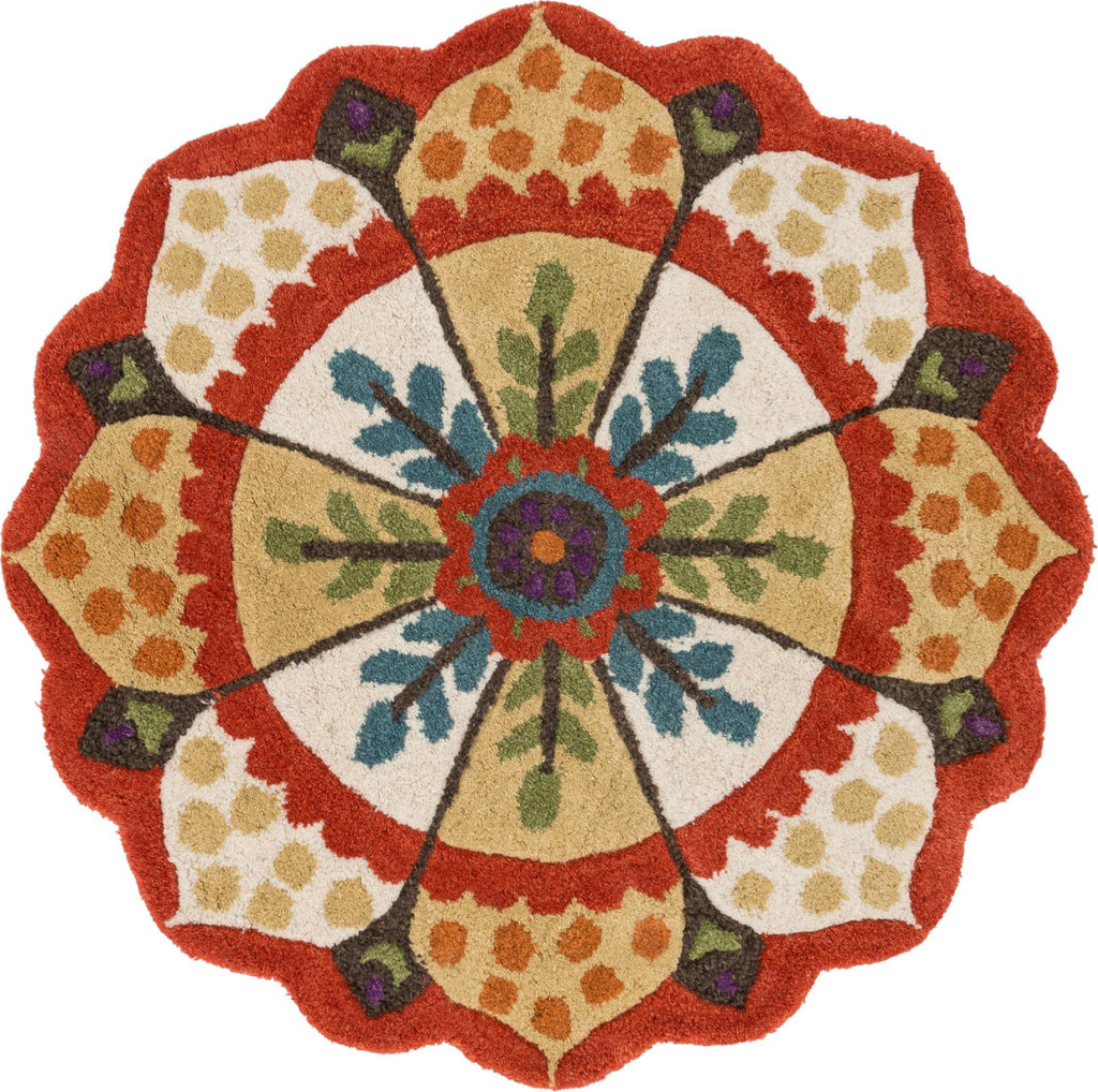 Loloi Azalea AZ-01 Red / Ivory Area Rug – Incredible Rugs and Decor