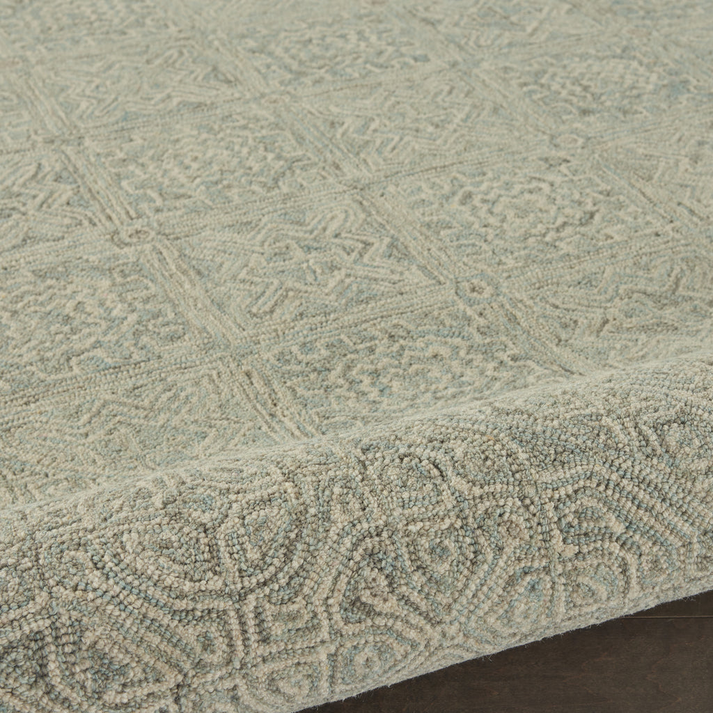 Azura AZM01 Ivory/Grey/Teal Area Rug by Nourison – Incredible Rugs and ...