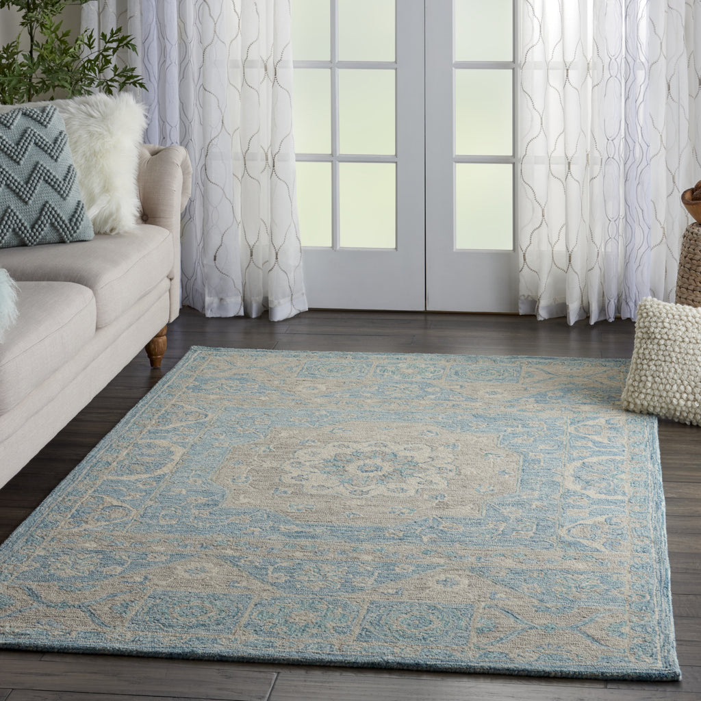 Azura AZM02 Ocean Area Rug by Nourison – Incredible Rugs and Decor