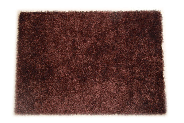 JazzyFloors Bella Solid Chocolate Brown Area Rug – Incredible Rugs and ...