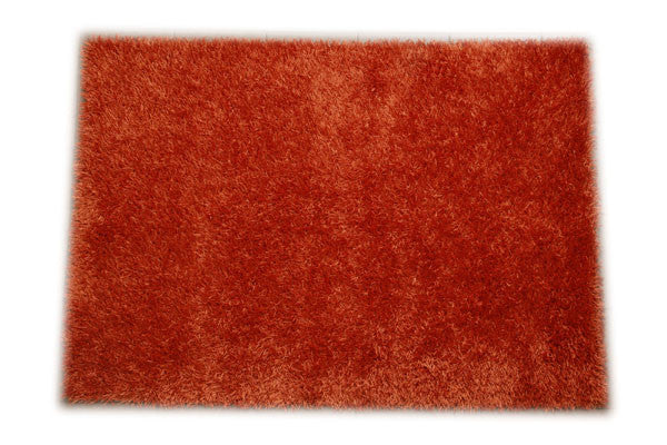 JazzyFloors Bella Solid Orange Area Rug – Incredible Rugs and Decor