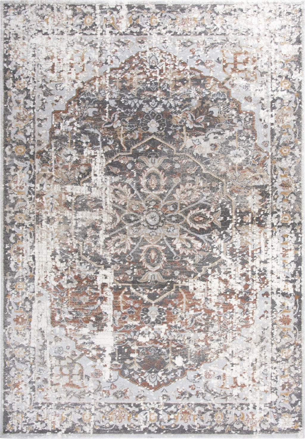 Rizzy Bristol BRS103 Beige/Copper Area Rug – Incredible Rugs and Decor