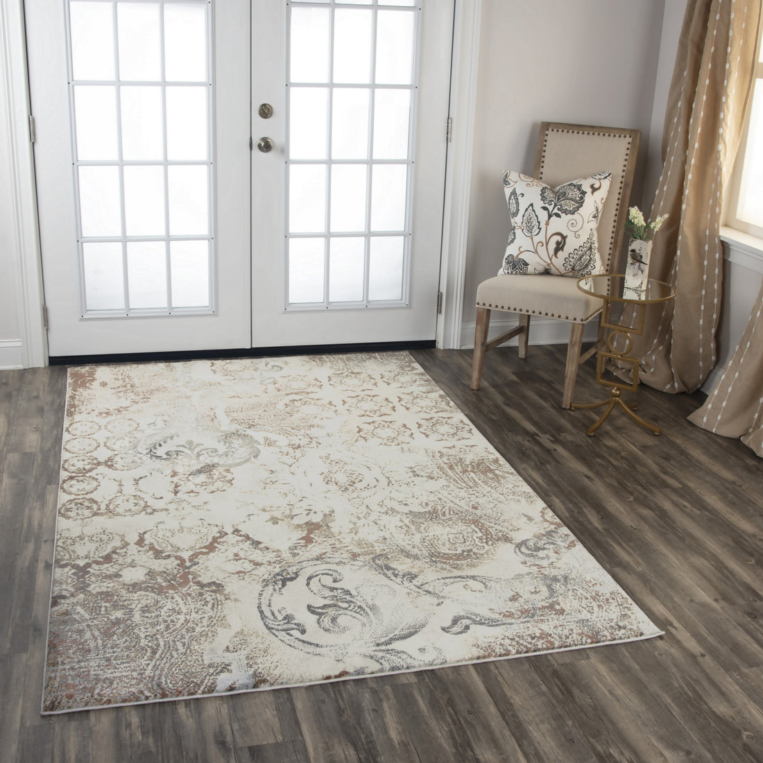 Rizzy Bristol BRS112 Beige/Copper Area Rug – Incredible Rugs and Decor