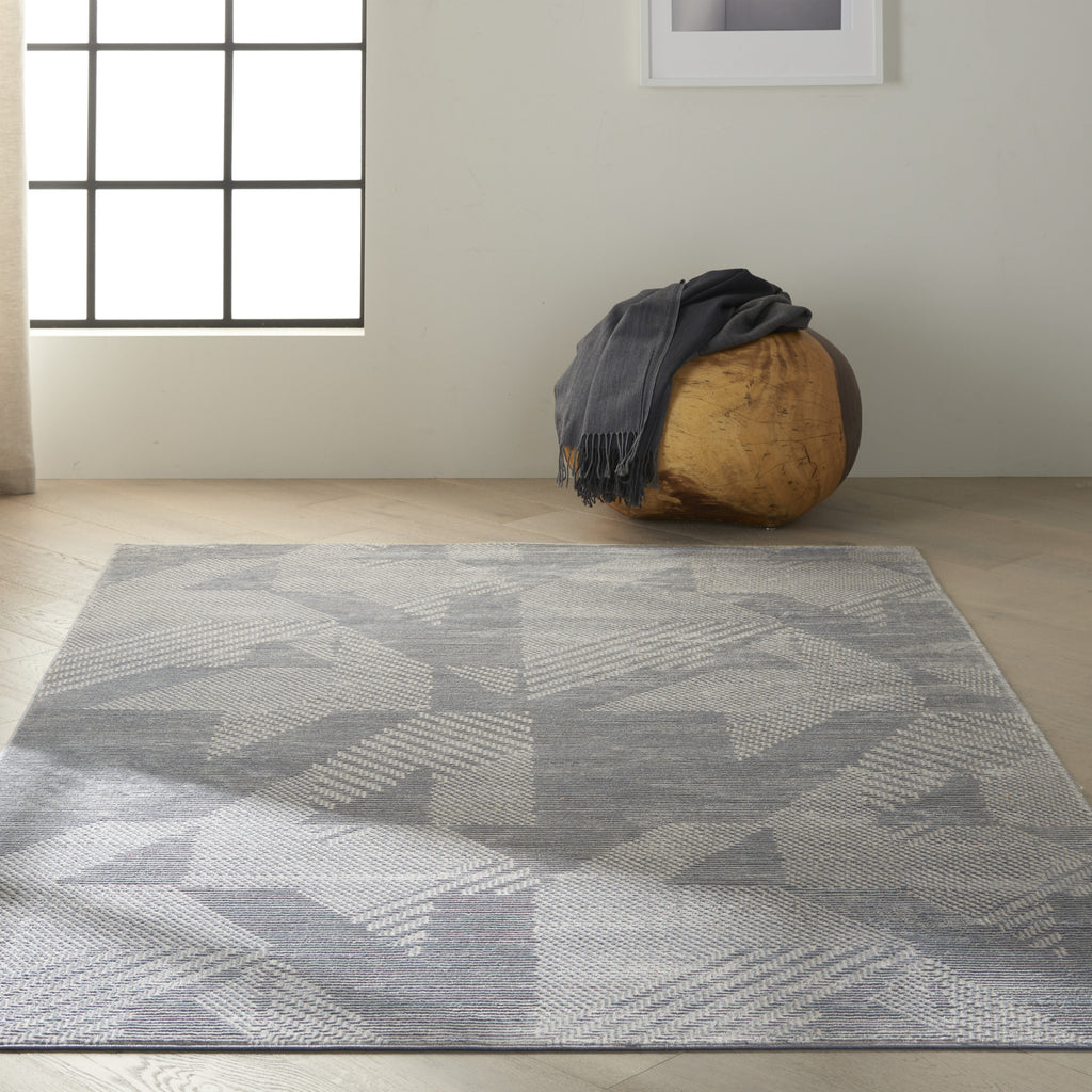 Calvin Klein CK850 Orlando CK852 Grey/Light Blue Area Rug – Incredible ...