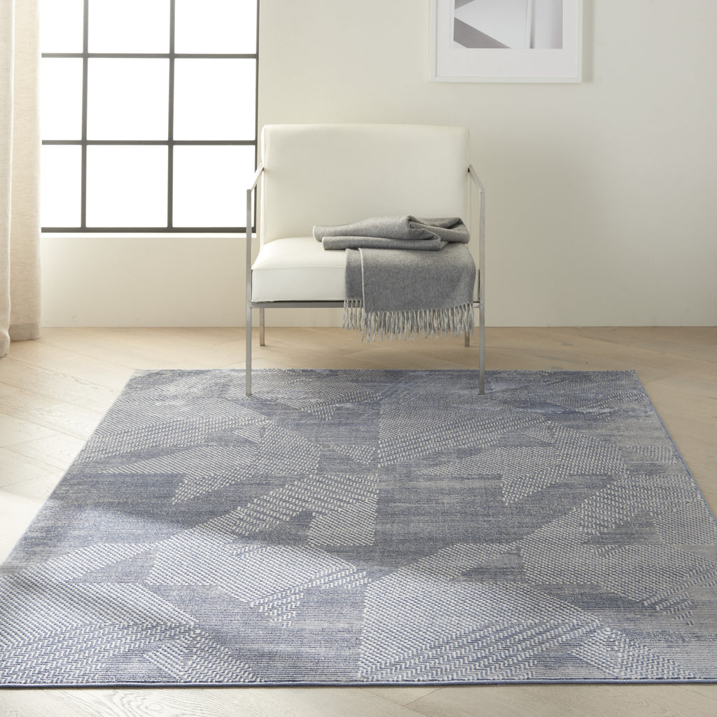 Calvin Klein CK850 Orlando CK852 Grey/Blue Area Rug – Incredible Rugs ...