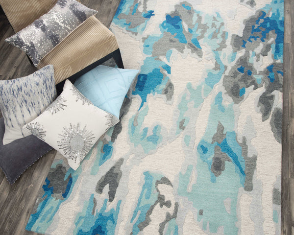 Rizzy CNP104 Brown Area Rug by Connie Post – Incredible Rugs and Decor