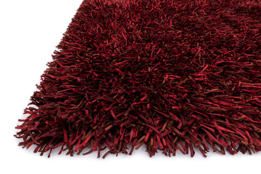 Loloi Linden Shag LI-02 Red Area Rug – Incredible Rugs and Decor