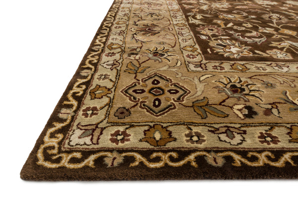 Loloi Yorkshire YK-02 Brown / Camel Area Rug – Incredible Rugs and Decor