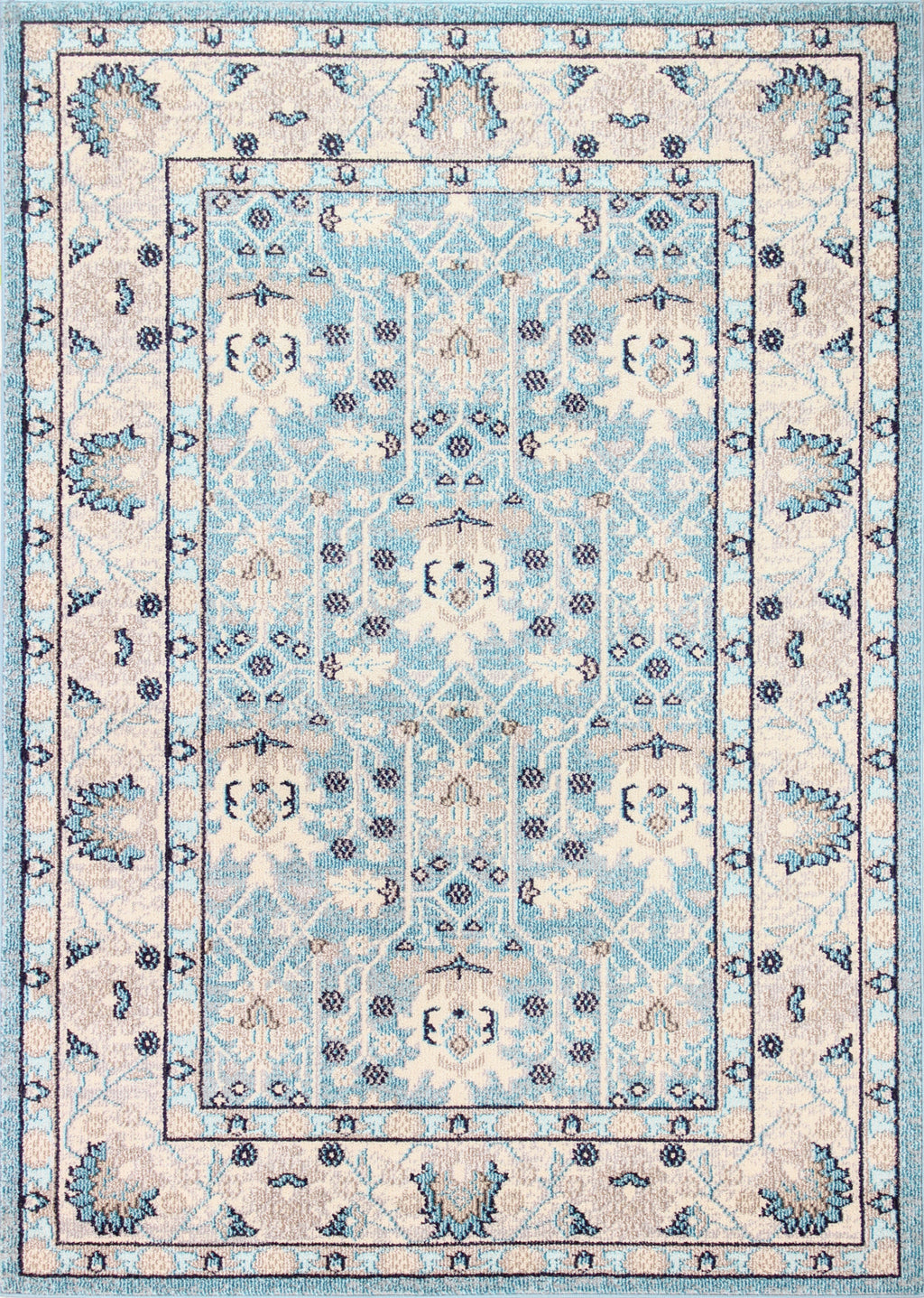 Bashian Dakota D113-MH115 Light Blue Area Rug – Incredible Rugs and Decor