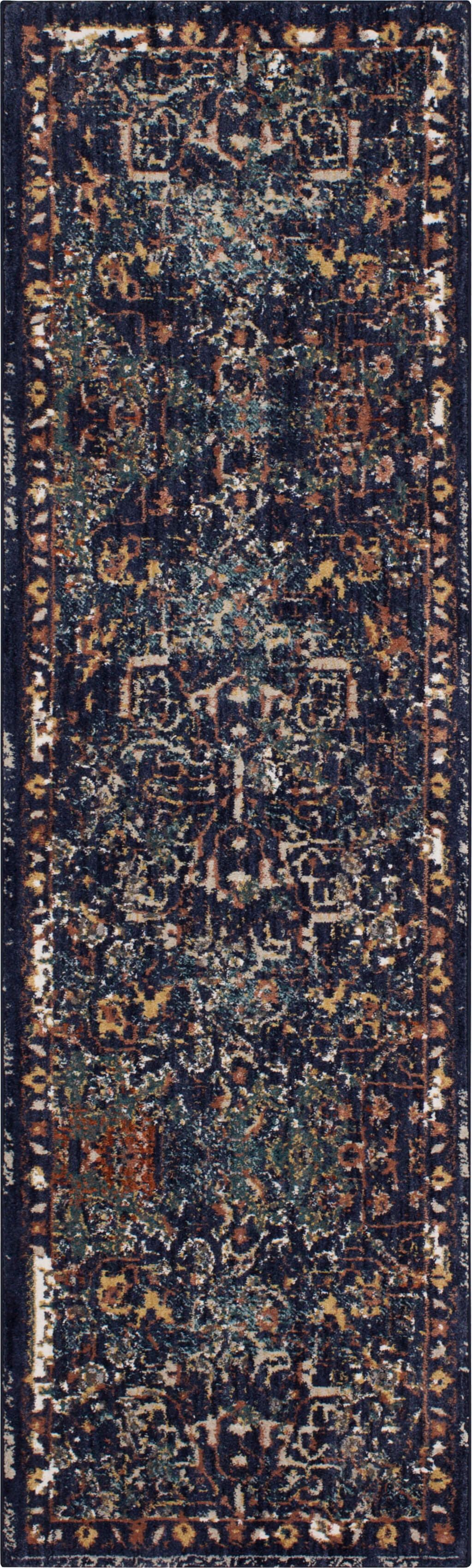 Karastan Soiree Damascus Indigo Area Rug – Incredible Rugs and Decor