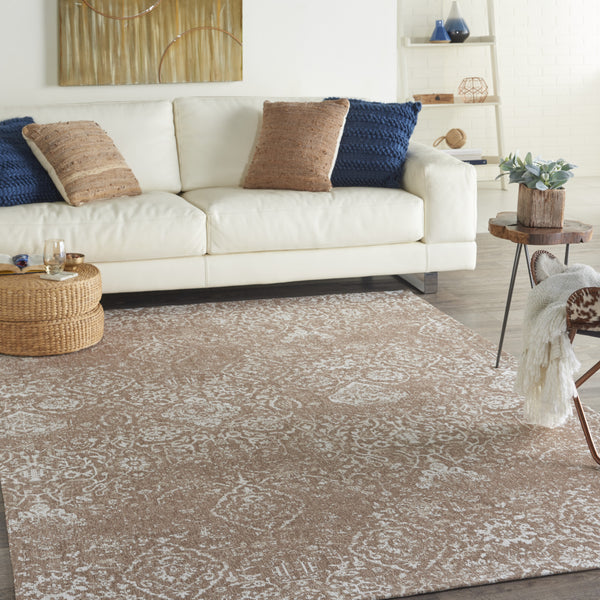 Nourison Damask DAS06 Beige/Ivory Area Rug – Incredible Rugs and Decor