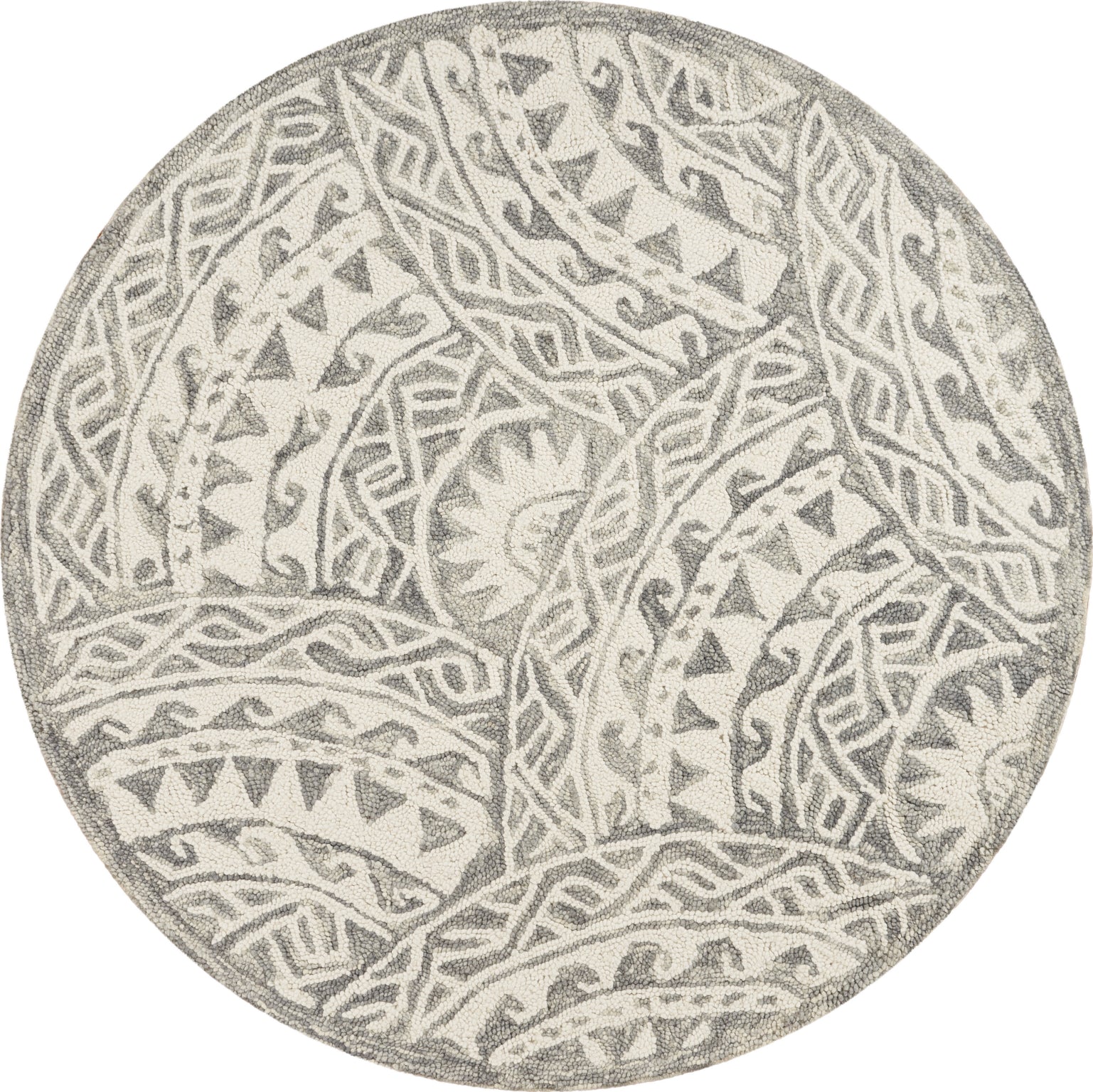 LR Home Dazzle Geometric Waves Ivory / Grey Area Rug – Incredible Rugs ...