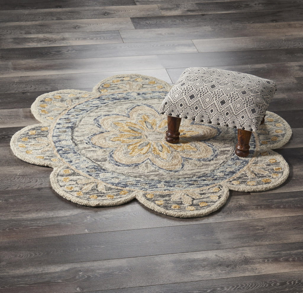 LR Resources Dazzle Summer Petals Gray Area Rug – Incredible Rugs and Decor
