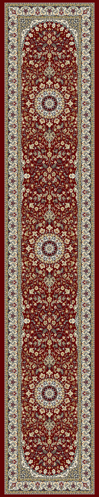 Dynamic Rugs Ancient Garden 57119 Red/Ivory Area Rug – Incredible Rugs ...