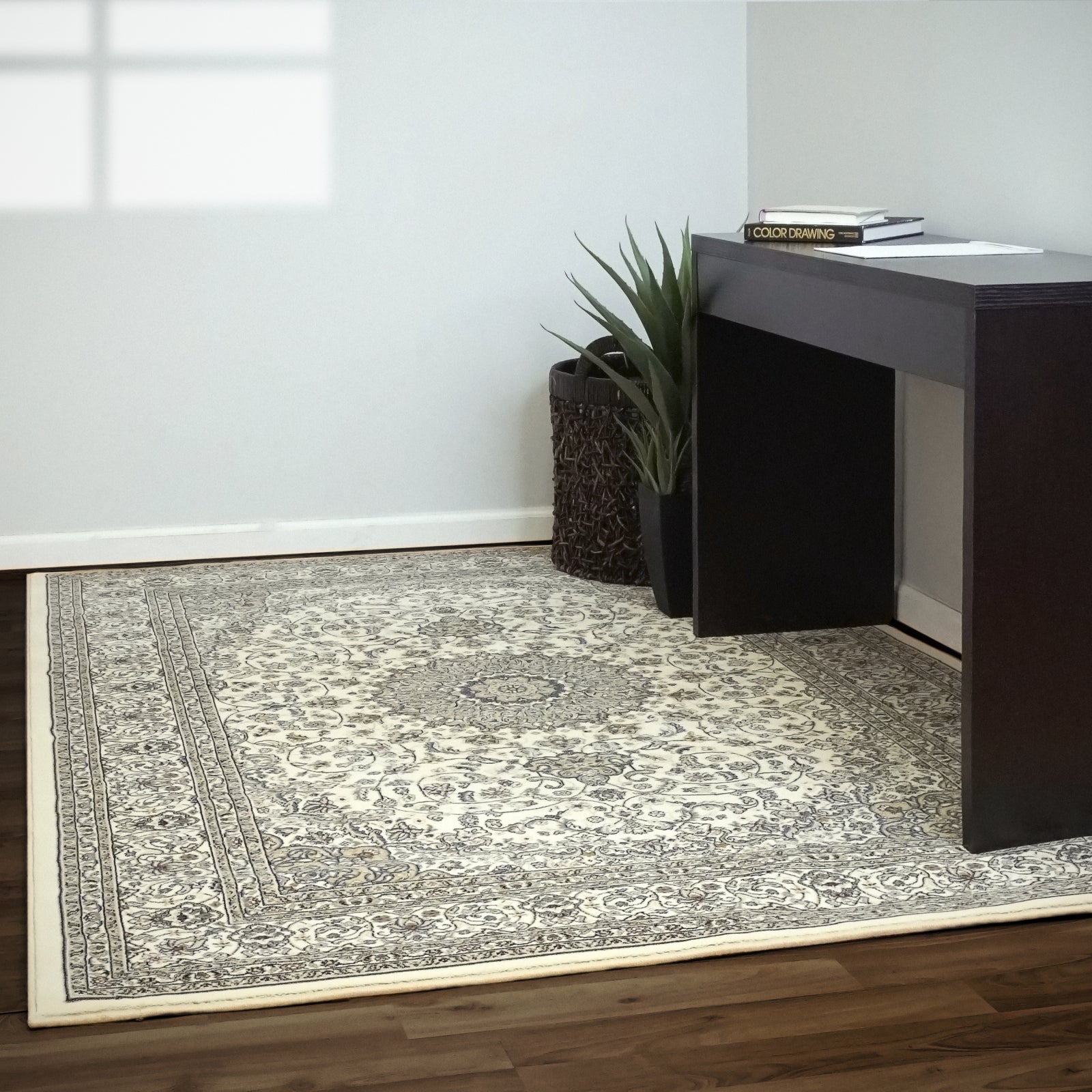 Dynamic Rugs Ancient Garden 57119 Ivory Area Rug – Incredible Rugs and ...