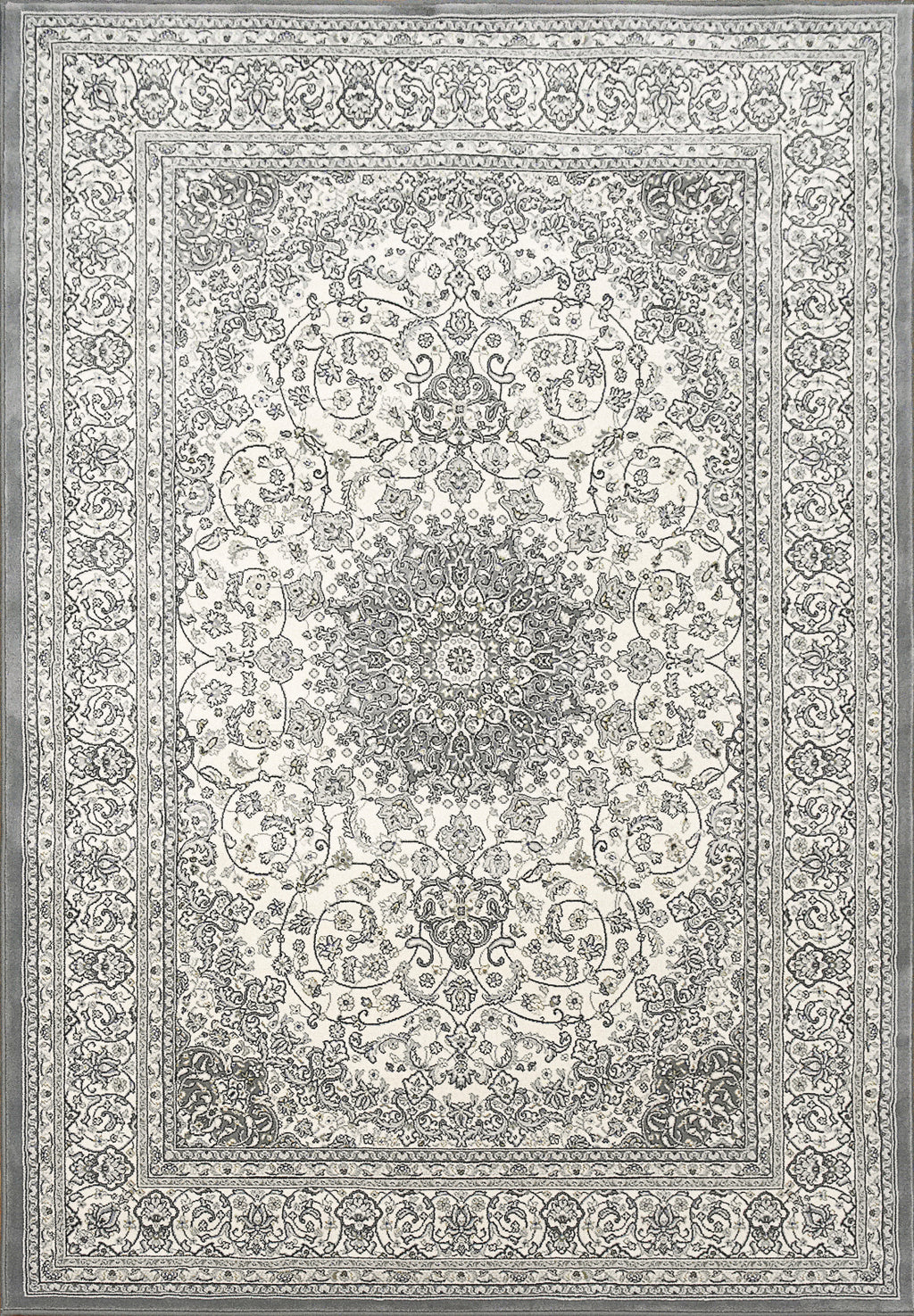 Dynamic Rugs Ancient Garden 57119 Cream/Grey Area Rug – Incredible Rugs ...