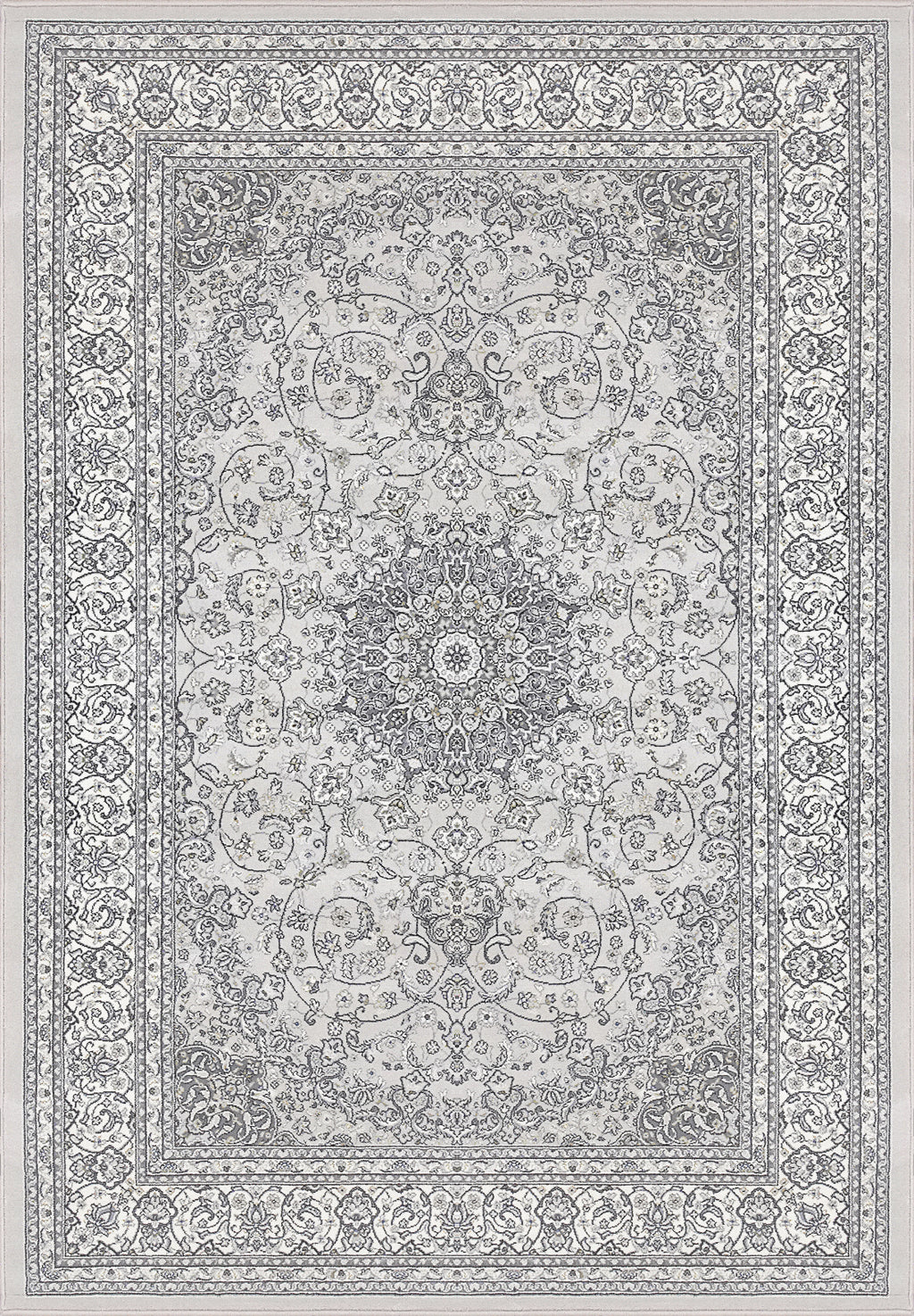 Dynamic Rugs Ancient Garden 57119 Soft Grey/Cream Area Rug – Incredible ...